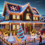 Xmas Lighting Installation - Handyman Milton